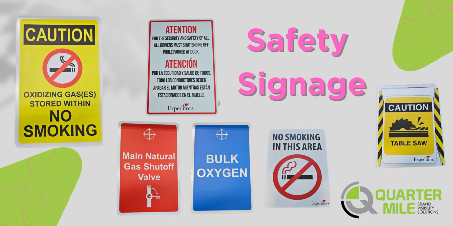 Safety First: How Safety Signage Creates a Safer Workplace - Quarter ...
